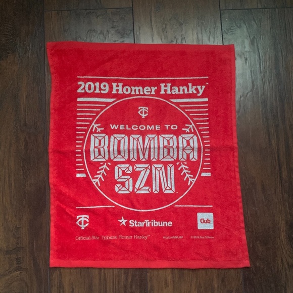 Wincraft | Accessories | Mn Twins 29 Homer Hanky Baseball Home Opener ...